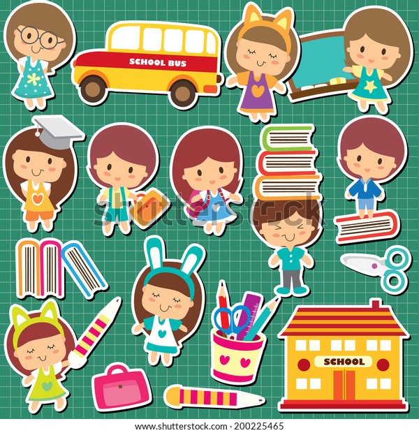 153 Studious Kid Stock Vectors, Images & Vector Art | Shutterstock