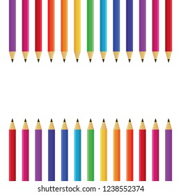 School Pencils Cartoon Stock Vector (Royalty Free) 1238552374
