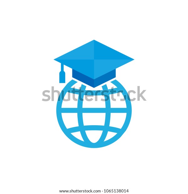 School World Logo Icon Design Stock Vector (Royalty Free) 1065138014 ...