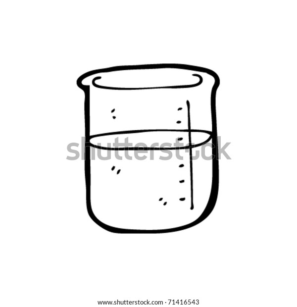 Science Beaker Cartoon Stock Vector (Royalty Free) 71416543