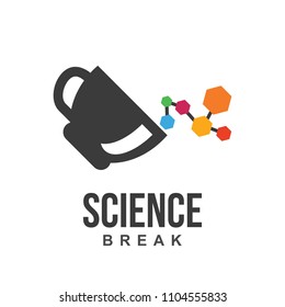 Science Coffee Break Fun Education Symbol Stock Vector (Royalty Free ...