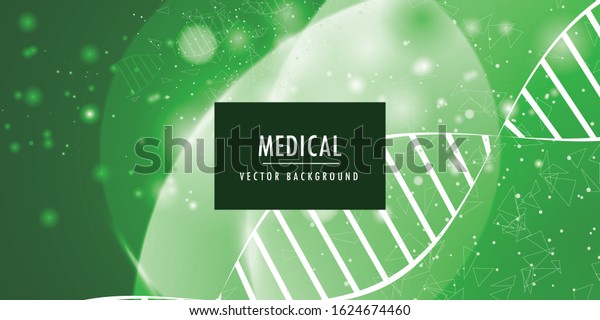 Science Concept Image Human Hand Touching Stock Vector (Royalty Free ...