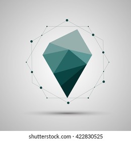 Science Connection Concept Vector Illustration Molecule Stock Vector ...