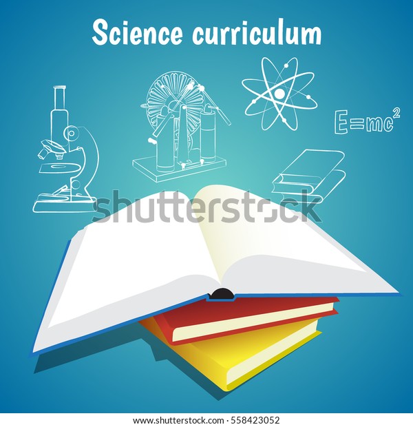 Science Curriculum Education Concept Vector Illustration Stock Vector ...