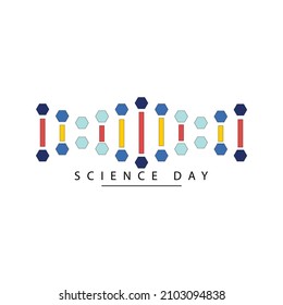 Science Day Logo Vector Illustration Science Stock Vector (Royalty Free ...