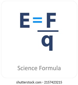 Science Formula Science Icon Concept Stock Vector (Royalty Free ...
