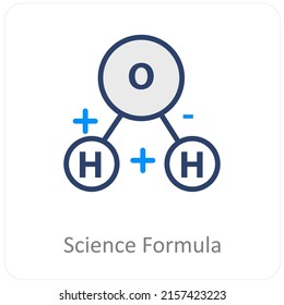 Science Formula Science Icon Concept Stock Vector (Royalty Free ...