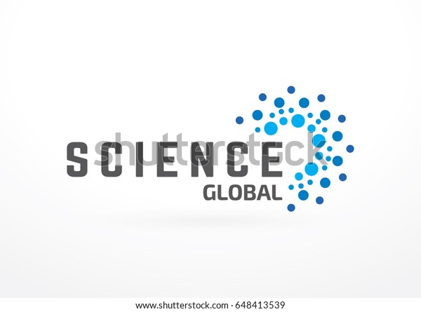 Science Global Logo Stock Vector (Royalty Free) 648413539
