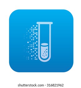 Science Icon On Blue Backgroundclean Vector 스톡 벡터(로열티 프리) 316821962 ...