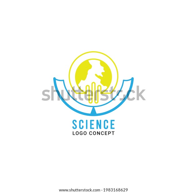 Science Logo Concept Vector Illustration Stock Vector (Royalty Free ...