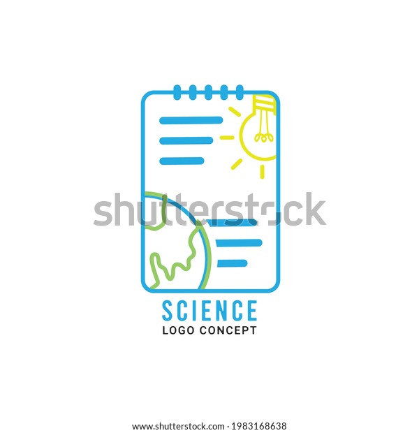 Science Logo Concept Vector Illustration Stock Vector (Royalty Free ...