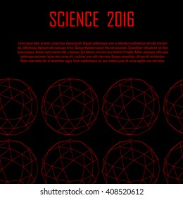Science Poster Geometry Platonic Solids Illustration Stock Vector ...