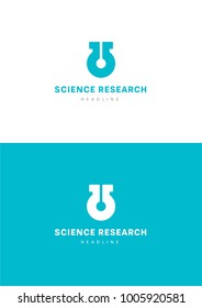 Science Research Logo Template Stock Vector (Royalty Free) 1005920581 ...