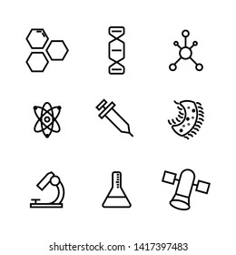 Science Simple Icon Design Bring Stock Vector (Royalty Free) 1417397483 ...