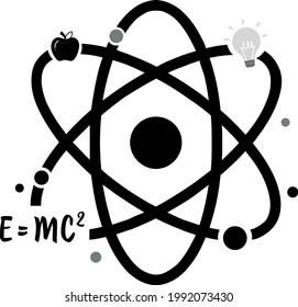 Science Symbol Gravity Formula Perception Stock Vector (Royalty Free ...