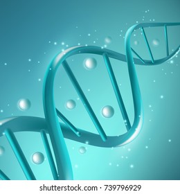 Science Template Your Design Dna Concept Stock Vector (Royalty Free ...