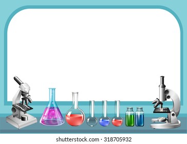 Science Tool Frame Illustration Stock Vector (Royalty Free) 318705932 ...