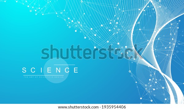 Scientific Vector Illustration Genetic Engineering Gene Stock Vector ...
