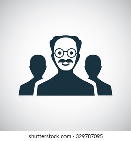 Vector Scientist Team Icon Stock Vector (Royalty Free) 384443398 ...