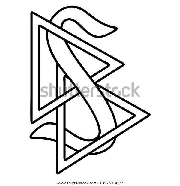 Scientology Religion Symbol Stock Vector (Royalty Free) 1057573892