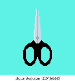 Scissor Pixel Art Style Stock Vector (Royalty Free) 2104566263 ...
