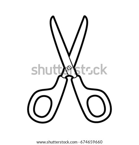 Black And White Scissors Clipart | Free download on ClipArtMag