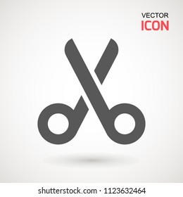 Scissors Icon Cutting Scissors Icon Vector Stock Vector (Royalty Free ...