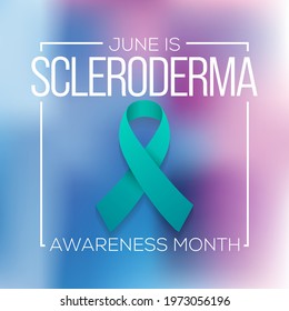 Scleroderma Awareness Month Observed Every Year Stock Vector (Royalty ...
