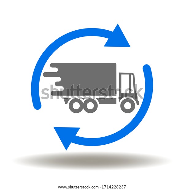 Vektor Stok Scm Supply Chain Management Logo Fast (Tanpa Royalti ...
