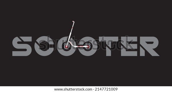 Scooter Logo Vector Icon Illustration Stock Vector (Royalty Free ...