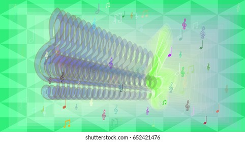 Score Background Art Stock Vector (Royalty Free) 652421476 | Shutterstock