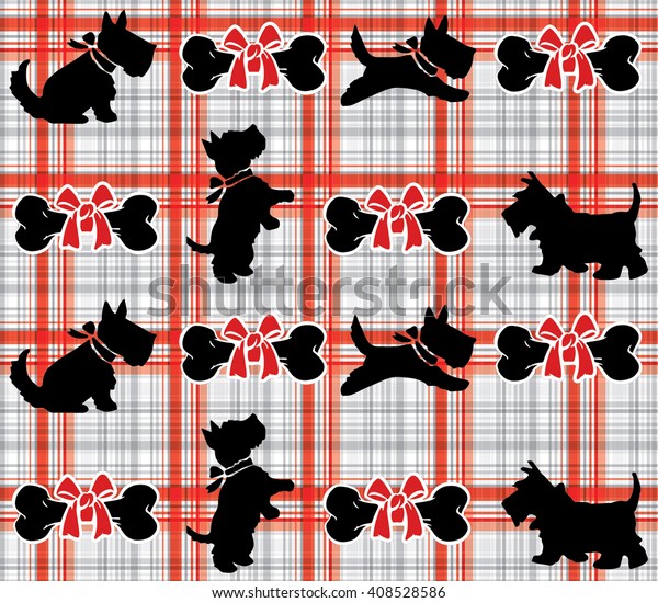 Scottie Dog Stock Vector (Royalty Free) 408528586 | Shutterstock