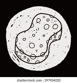 Scouring Pad Doodle Stock Vector (Royalty Free) 297934220 | Shutterstock