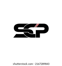 Scp Letter Monogram Logo Design Vector Stock Vector (Royalty Free ...