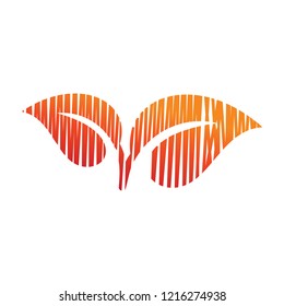 「Scratch Leaf Logo Plant Logo Template」のベクター画像素材（ロイヤリティフリー） 1216274938 ...