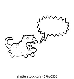 Screaming Cat Cartoon Stock Vector (Royalty Free) 89860336 | Shutterstock