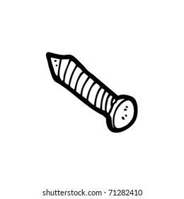 Screw Cartoon Stock Vector (Royalty Free) 71282410 | Shutterstock