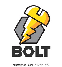 Screws Tools Bolt Nut Logo Vector Stock Vector (Royalty Free ...