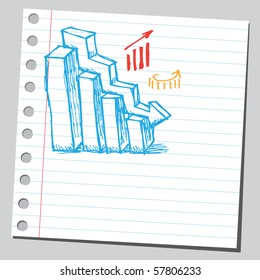 Scribble Business Diagram Stock Vector (Royalty Free) 57806233 ...