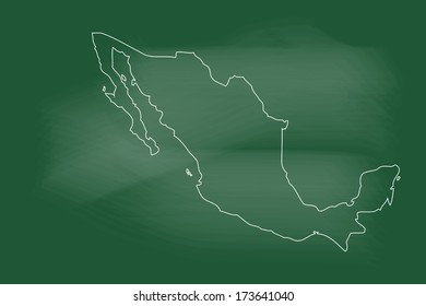 3,888 Mexico map draw Images, Stock Photos & Vectors | Shutterstock
