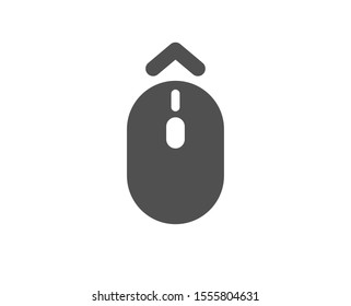 Scrolling Arrow Sign Swipe Mouse Icon Stock Vector (Royalty Free ...
