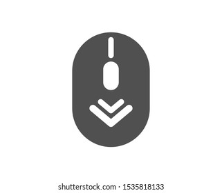 Scrolling Screen Sign Scroll Down Mouse Stock Vector (Royalty Free ...