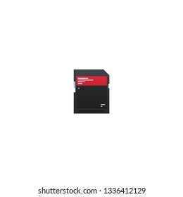 Sd Card Icon Memory Storage Card Stock Vector (Royalty Free) 1336412129 ...
