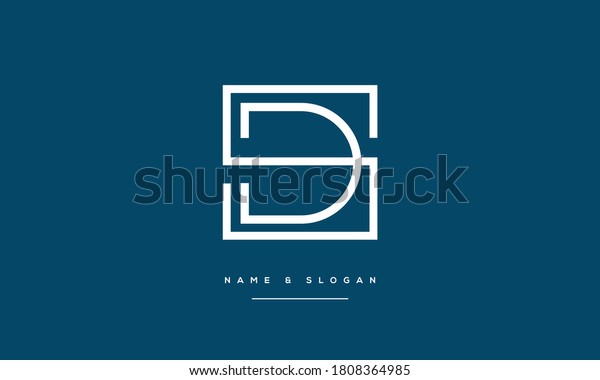 Sddss D Abstract Letters Logo Monogram Stock Vector (Royalty Free ...