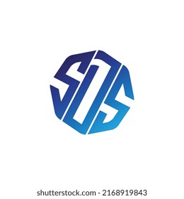 Sds Logo Design Vector Sds Symbol Stock Vector (Royalty Free ...