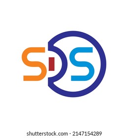 Sds Vector Logo Illustration Symbol Stock Vector (Royalty Free ...
