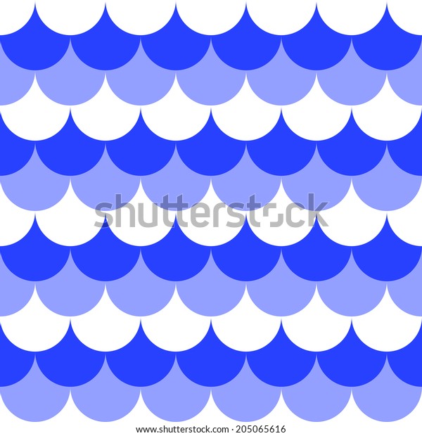 Sea Color Scale Texture Seamless Stock Vector (Royalty Free) 205065616 ...