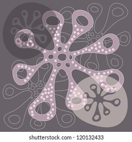 Sea Flowers Stock Vector (Royalty Free) 120132433 | Shutterstock