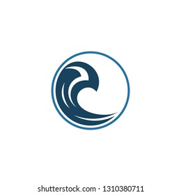 Sea Landscape Logo Template Stock Vector (Royalty Free) 1310380711 ...