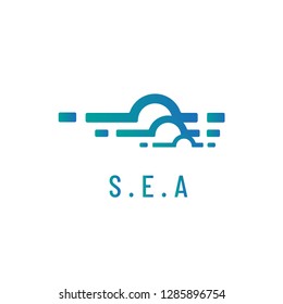 Sea Logo Ideas Stock Vector (Royalty Free) 1285896754 | Shutterstock